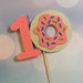 10th Birthday Donut Cake Topper -number 10 Donut - Tenth Birthday Donut ...