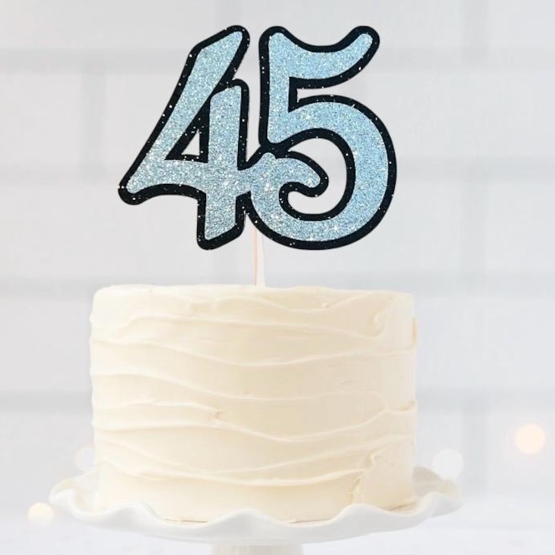 45th Birthday Cake - Etsy