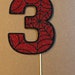 Personalized Spider Birthday Cake Topper. Glitter Cardstock Any Number ...