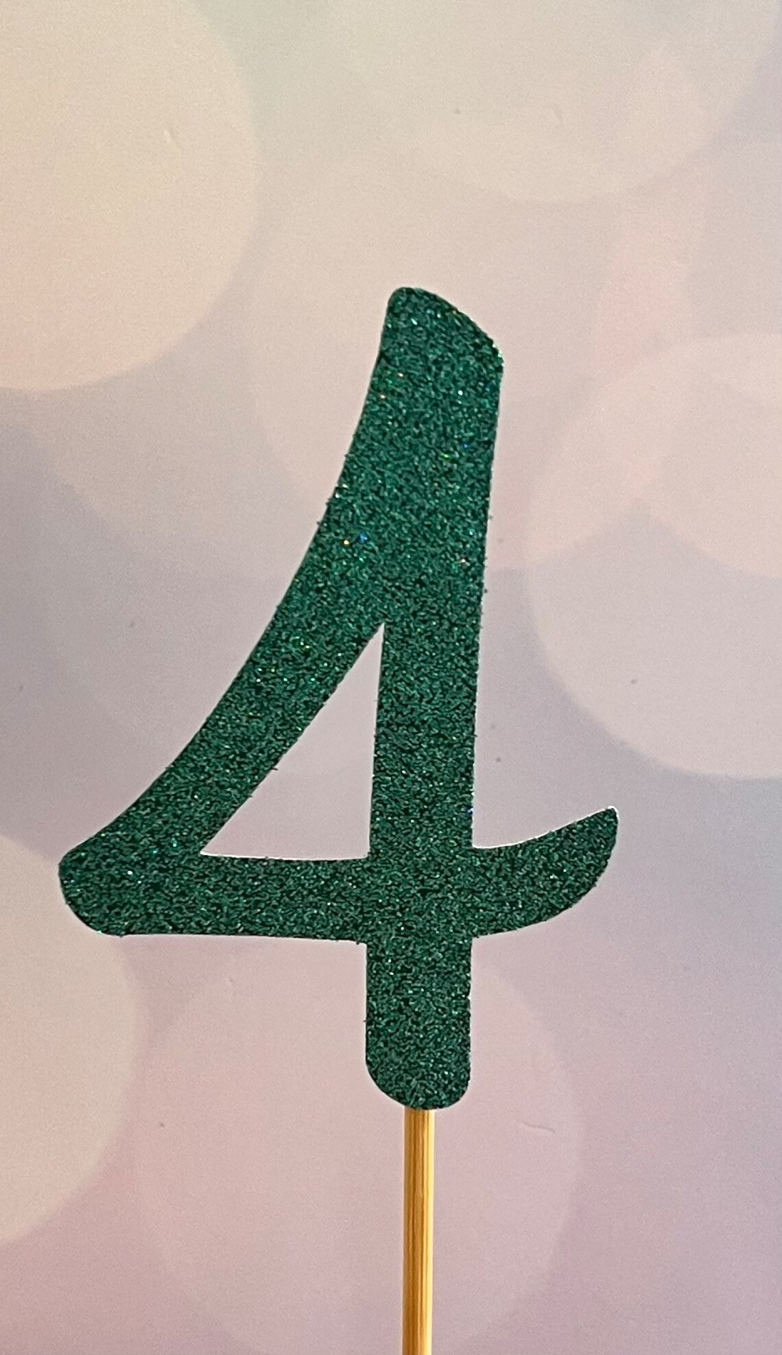 Birthday Number Cake Topper Number Cake Topper More Colors - Etsy