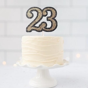 Number 23 Cake Topper - More Colors. 23rd Birthday Cake Topper 23rd ...