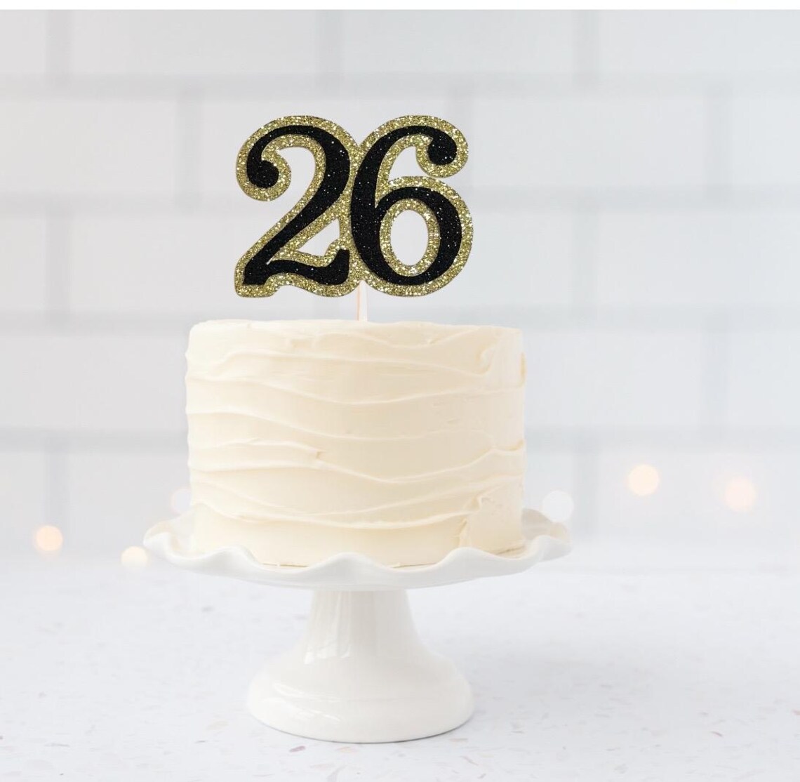 Number 26 Cake Topper - More Colors. 26th Birthday Cake Topper 26th ...