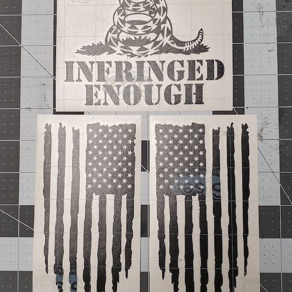 Patriotic Decal - Etsy
