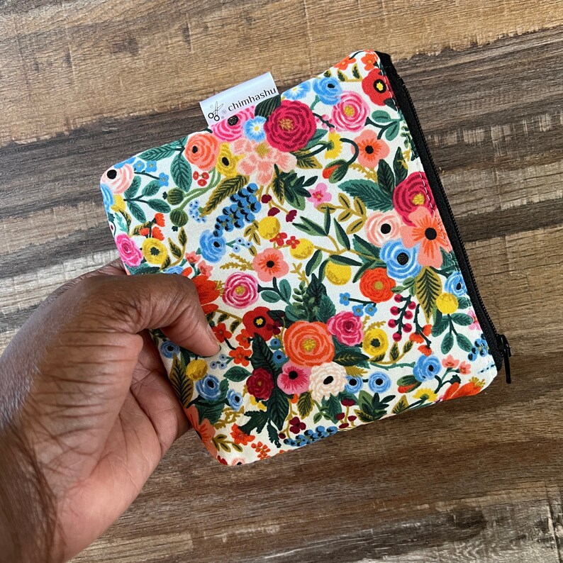 Cottagecore Period Bag, Sanitary Pad Pouch, Small Wet Bag, Cloth Pad ...