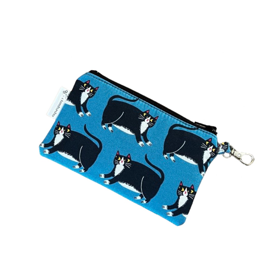 Womens Coin Pouch, Small Cat Coin Purse, Keychain Coin Pouch, Small ...