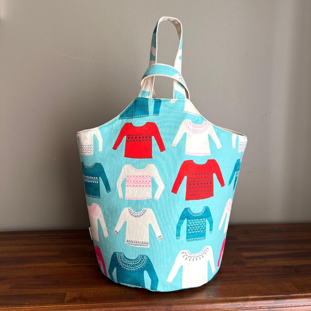 Extra Large Knitting Project Bag, Knitting Project Bag Sweater Size ...