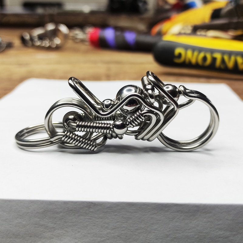 Custom Motorcycle Key Ring - Etsy