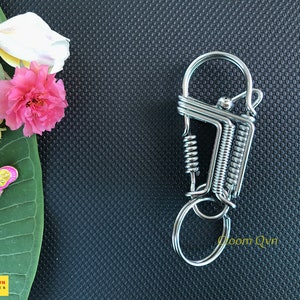Minimalist Unique Wire Wrapped High Quality Stainless Steel Carabiner ...