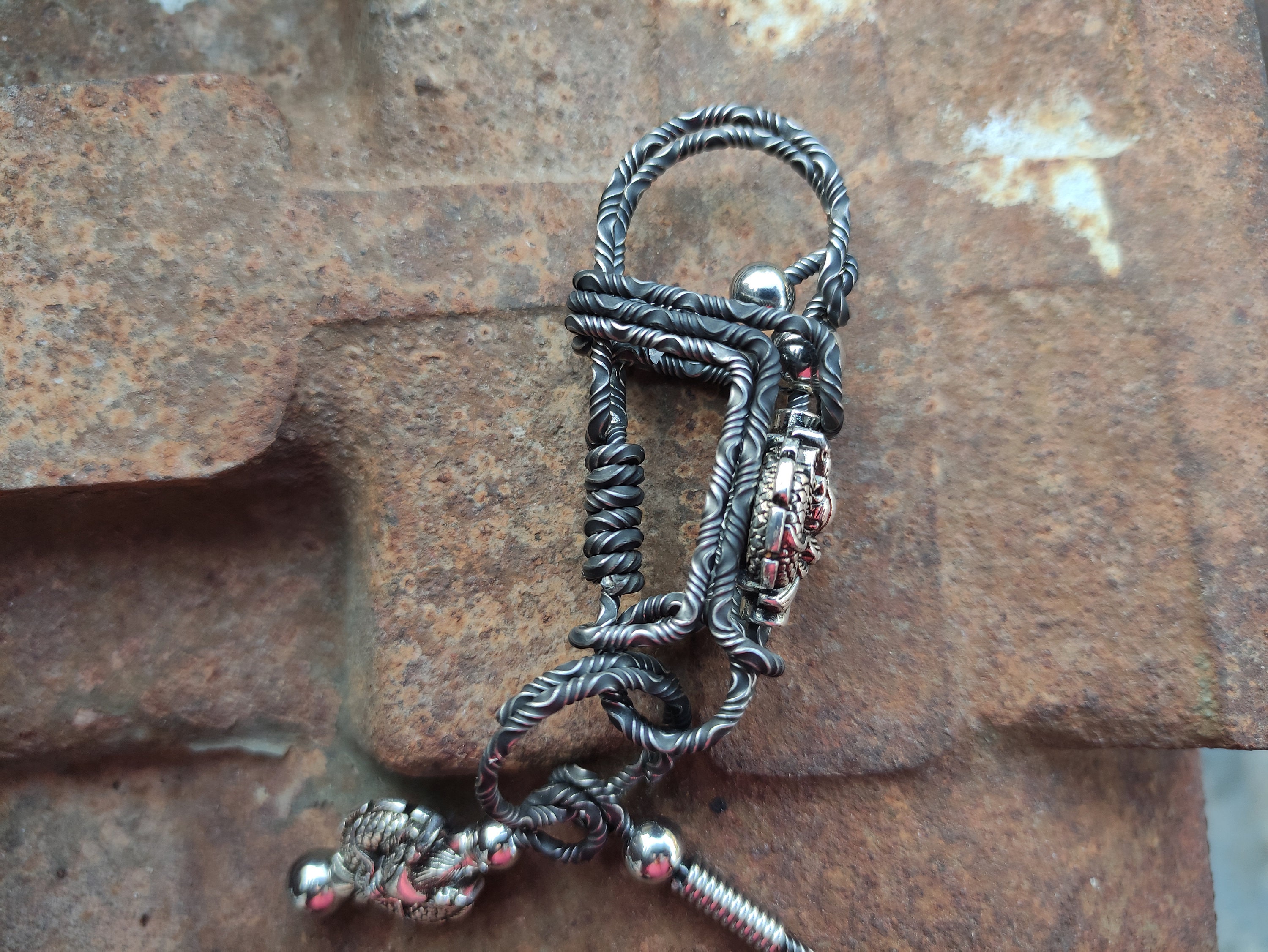 Damascus Steel Keychain DRAGON Personalized Keychain Custom - Etsy