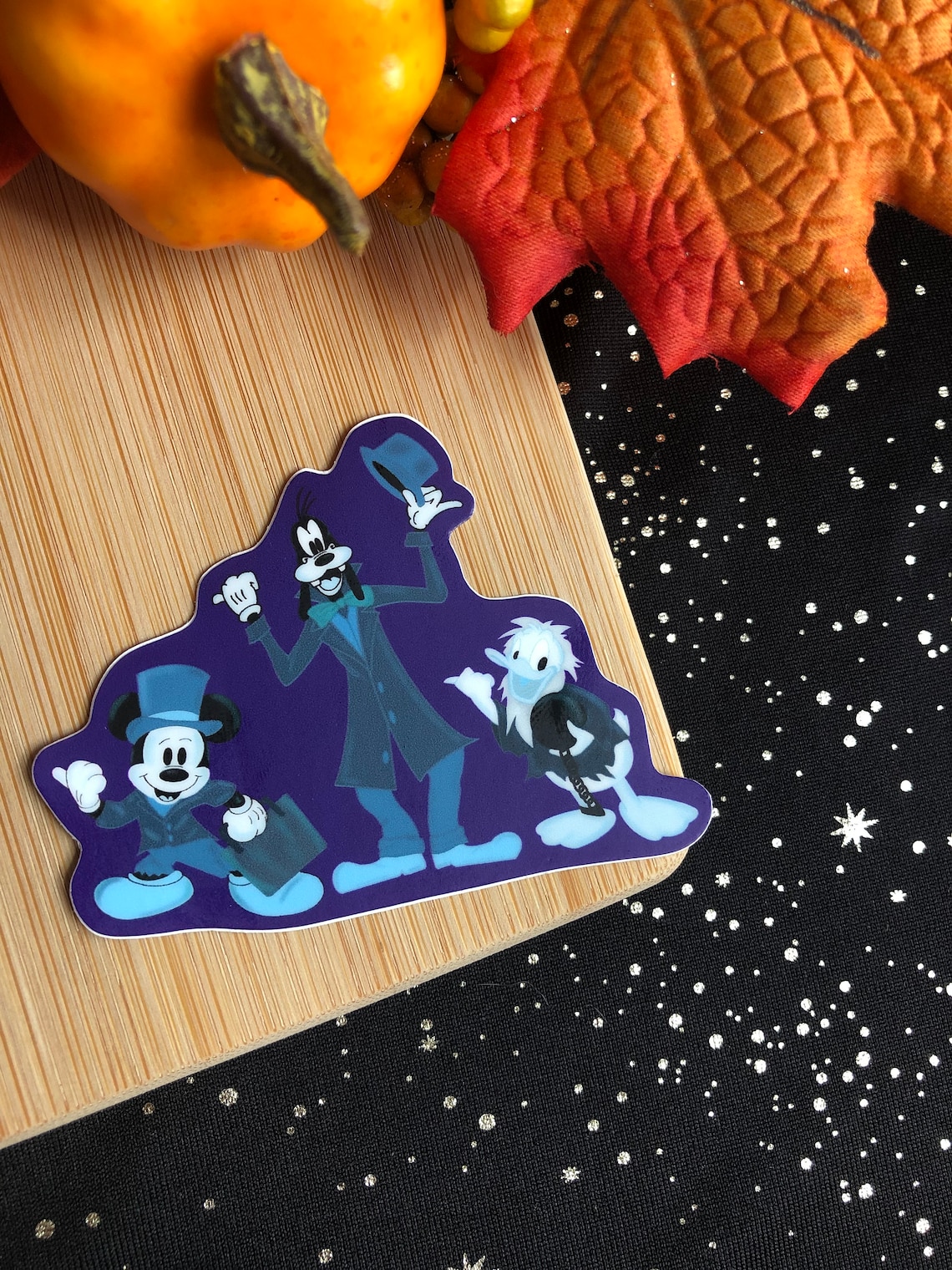 Haunted Mansion Hitchhiking Ghosts Disney Mickey Goofy - Etsy