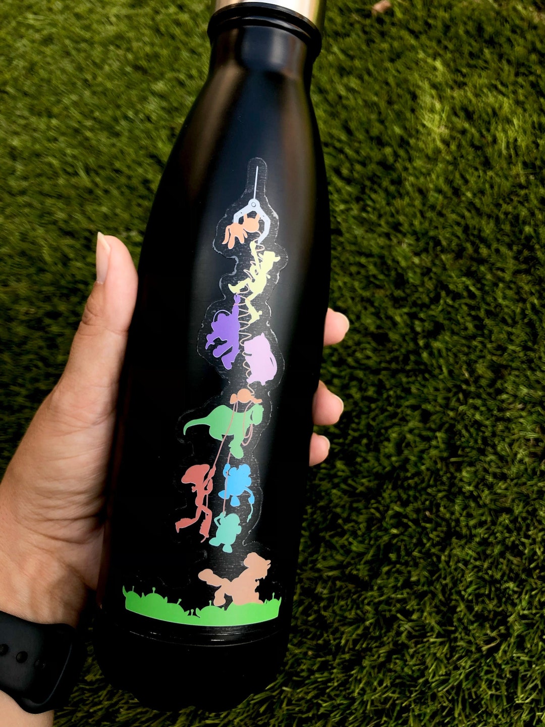 Toy Story Characters Pastels Vinyl Transparent Sticker/toy Story Mania ...