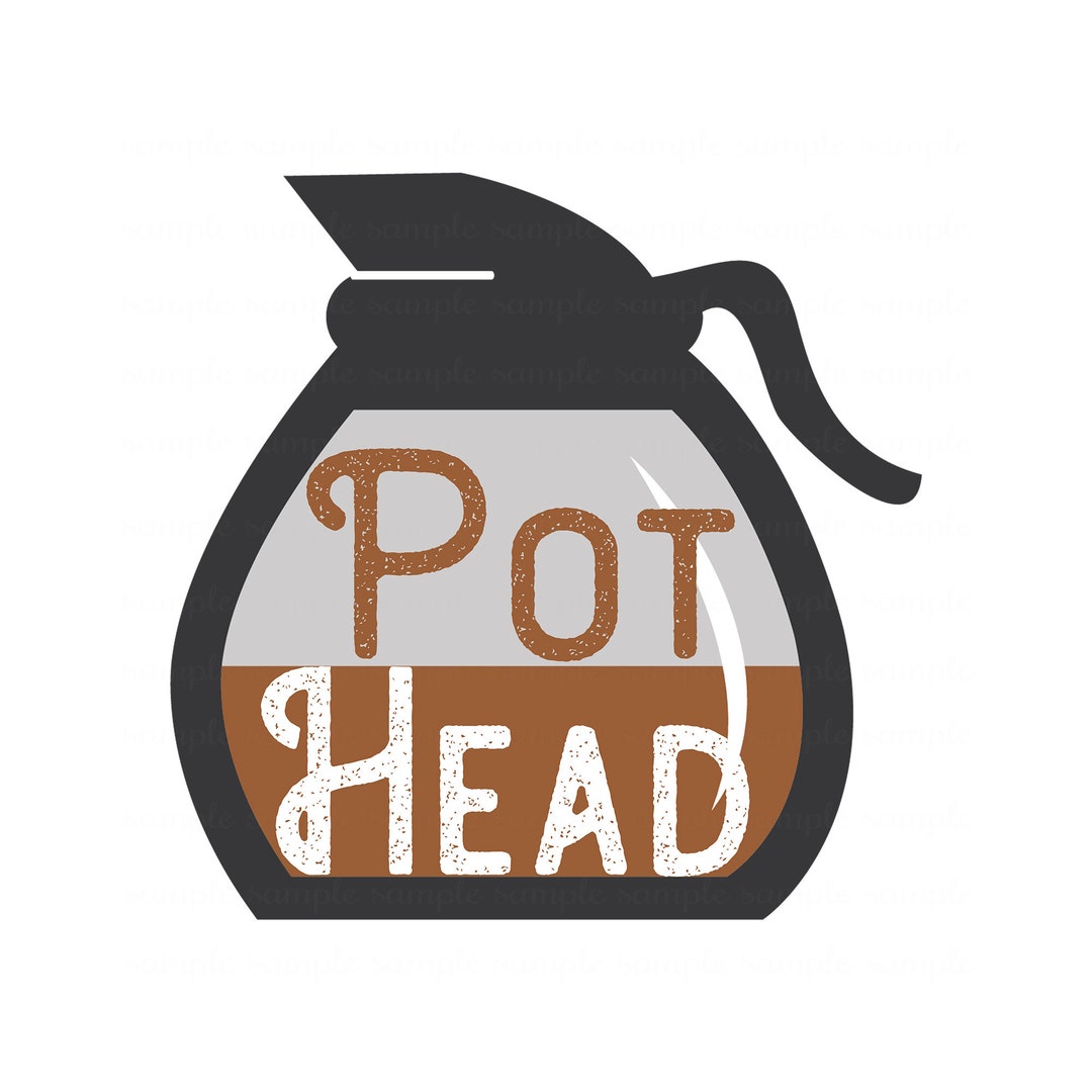 Pot Head. Coffee Pot. Sublimation. Digital File. Instant Download. D40 ...
