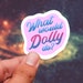 Dolly Sticker - Etsy