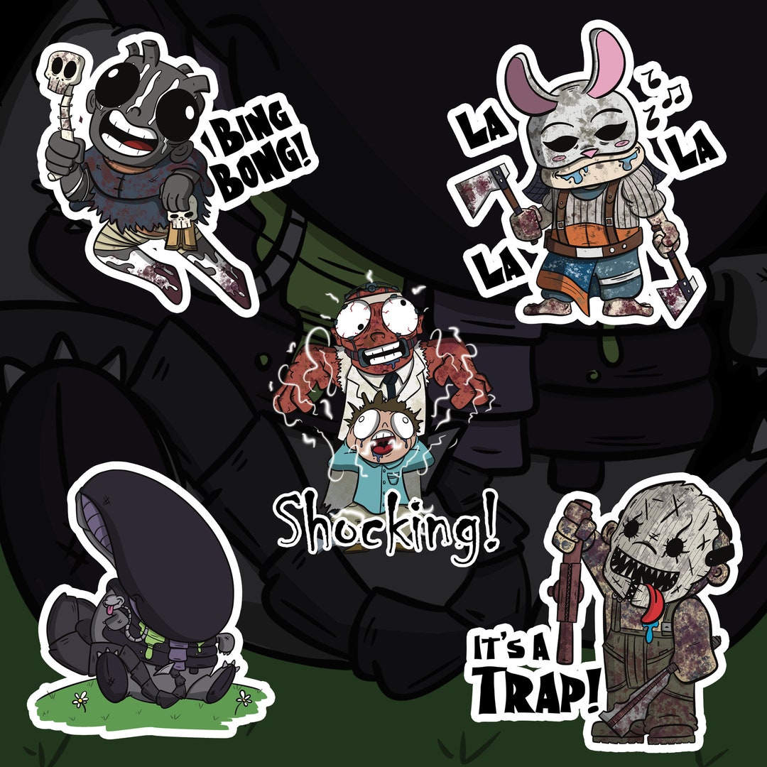 Derp by Daylight Vinyl Sticker Pack - Etsy