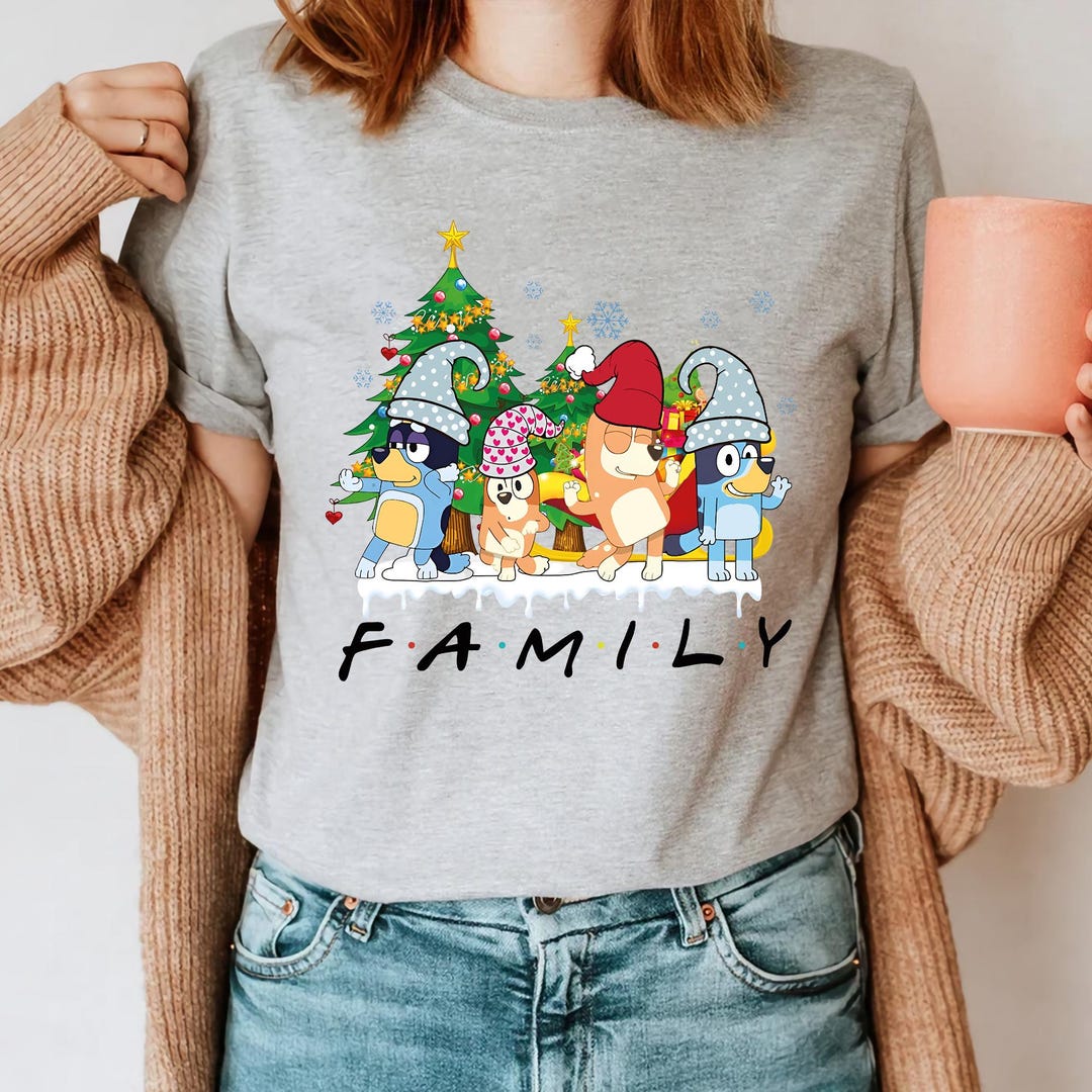 Bluey Christmas PNG, Bluey Family Png, Decal Files, Vinyl Stickers, Car ...