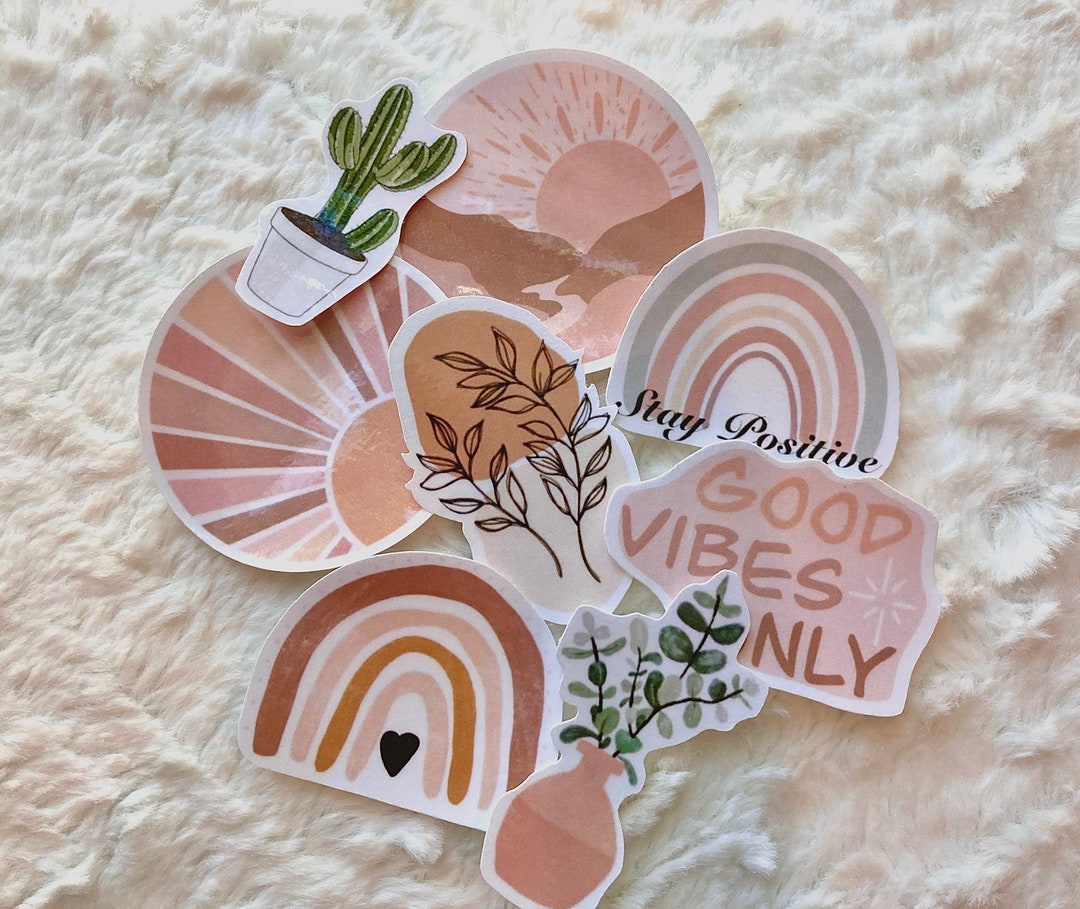 Boho Sticker Pack - Sticker Set, Sticker Bundle, Water Bottles/laptop ...