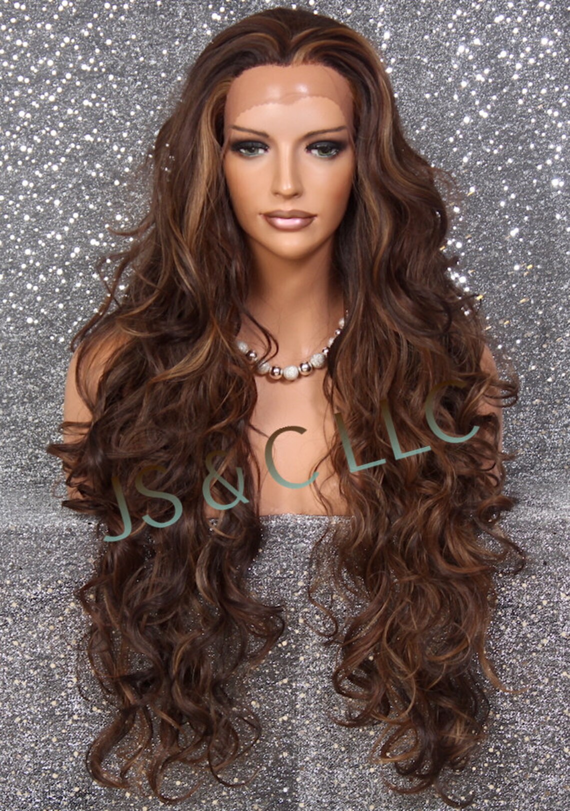 Human Hair Blend Wig Heat Safe Lace Front Wig Free Part Curly - Etsy