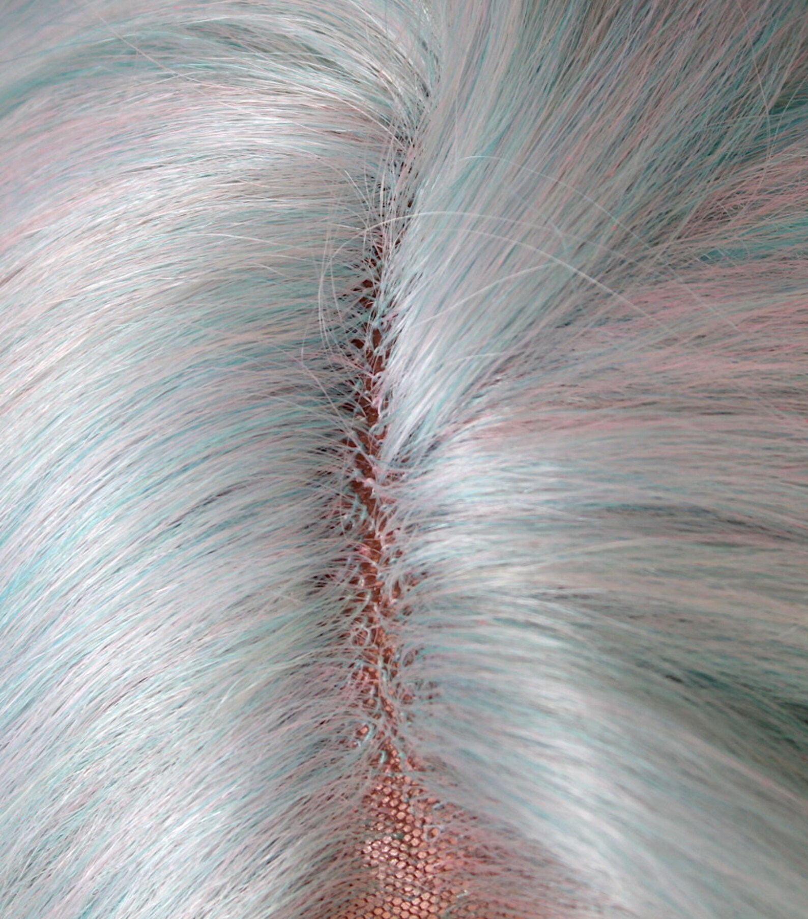 Baby Blue Mix Luscious Human Hair Blend Full Lace Front Wig - Etsy