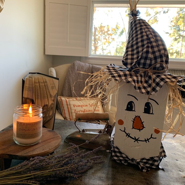 Wooden Scarecrow - Etsy