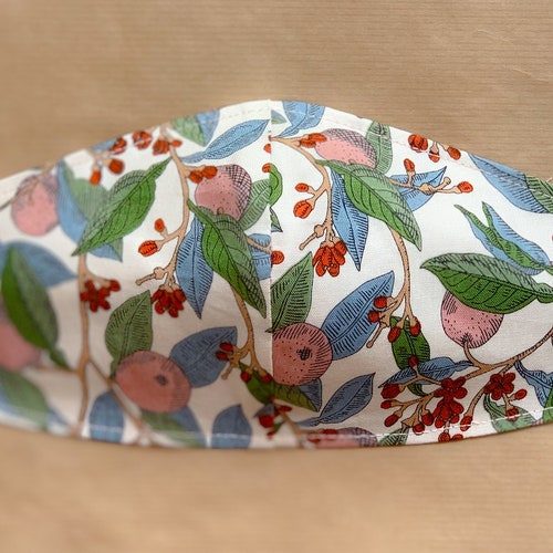 Liberty Print Face Mask Face Mask Adjustable Mask | Etsy