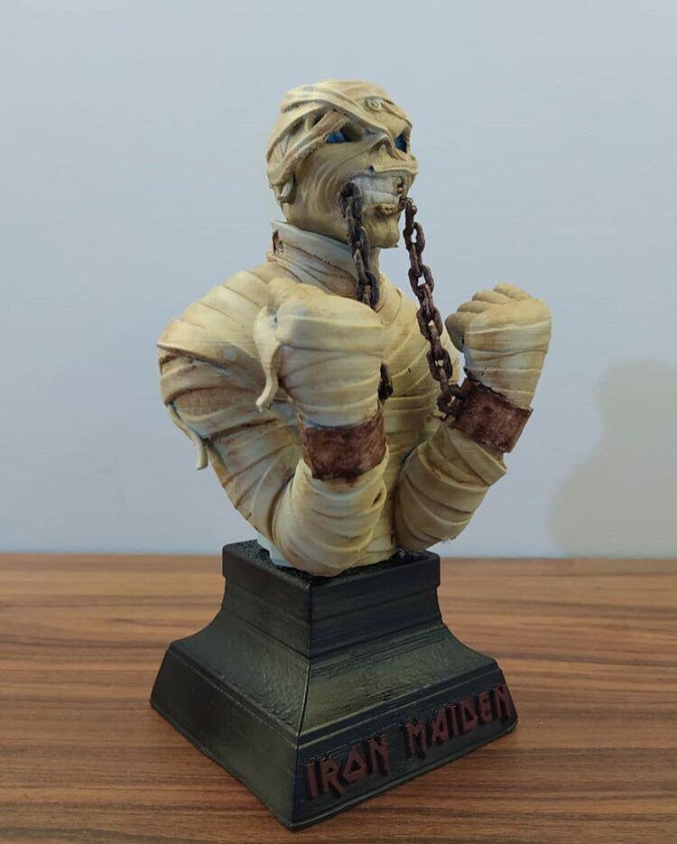 Iron Maiden.3d Print Iron Maiden Figure. the Mummy, the Figure of the ...