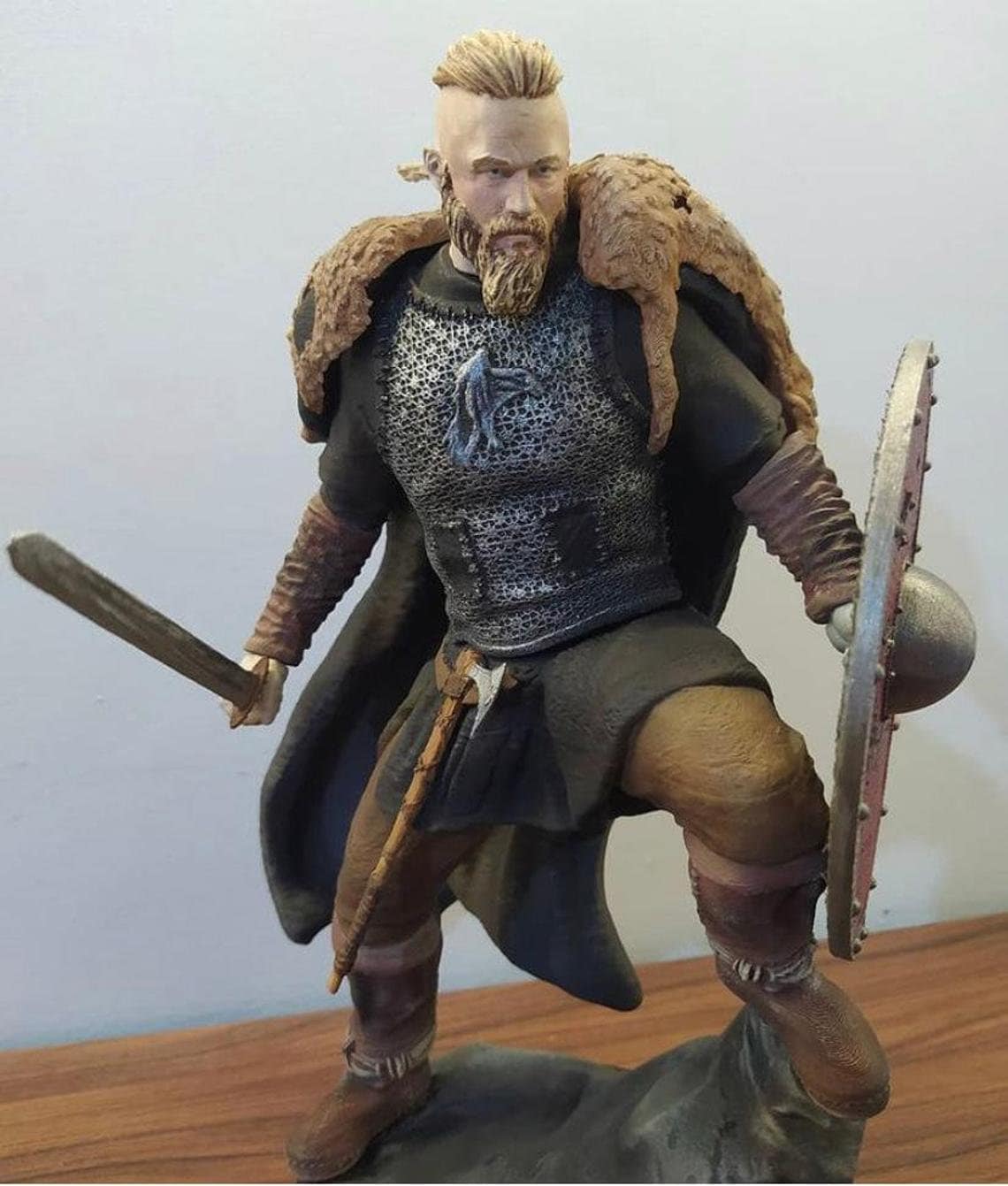 Vikings Ragnar Lothbrok 3D Printed, 32 Cm Vikings 3D Printed Figure - Etsy