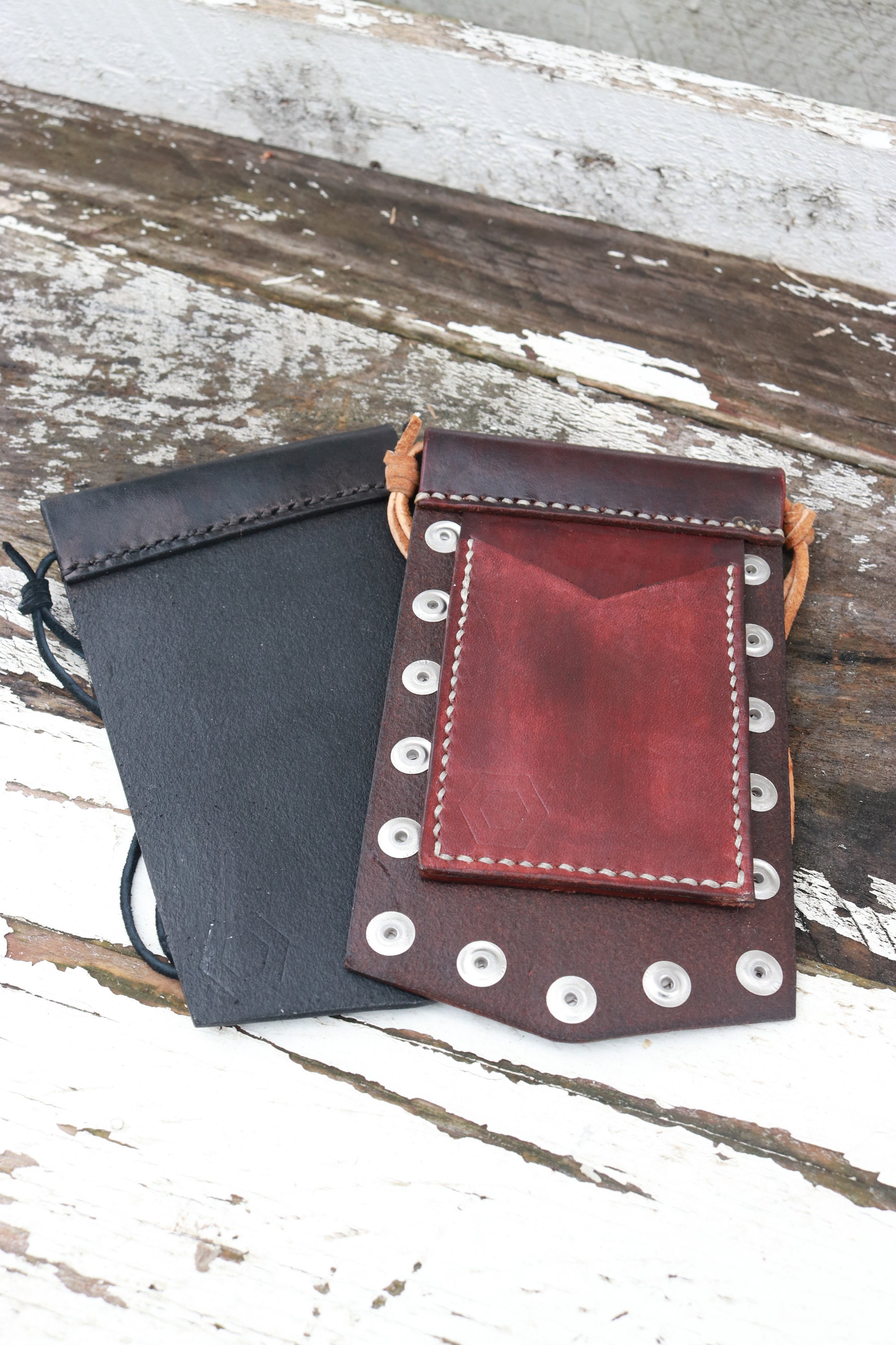 Leather Rodeo Badge Holder - Etsy