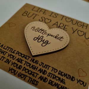 Personalised Pocket Hug - Little Pocket Hug | Gift for Friends | Tough ...