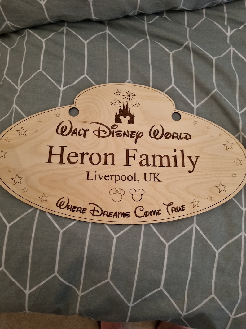Disney Themed Pram Sign Stroller Sign Personalised Push - Etsy