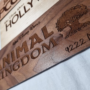 Disney Inspired Sign - Distance to Disney Parks Signs, Disney World ...