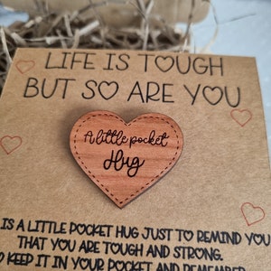 Personalised Pocket Hug - Little Pocket Hug | Gift for Friends | Tough ...