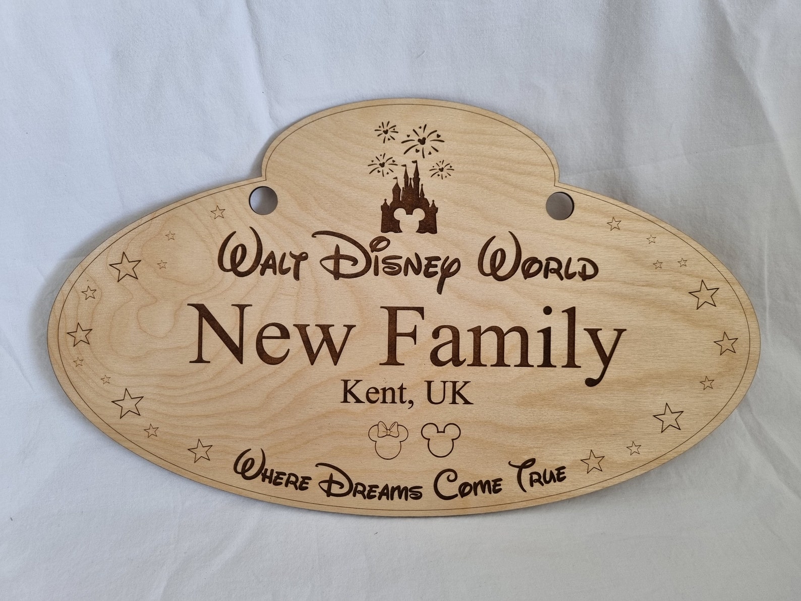 Disney Themed Pram Sign Stroller Sign Personalised Push - Etsy