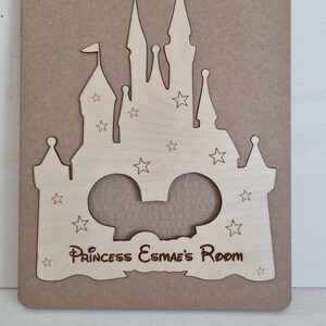 Disney Castle Themed Wall Sign Castle Room Sign - Etsy