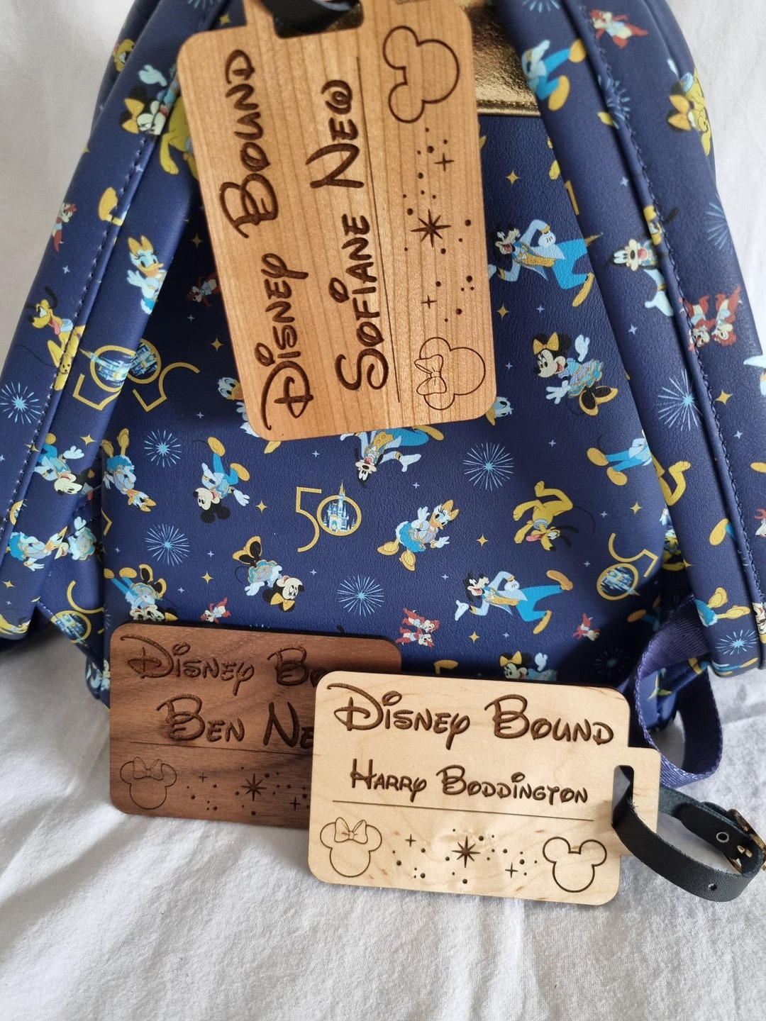 Disney Themed Luggage Tags - Disney Bound Luggage Tags | Personalised ...