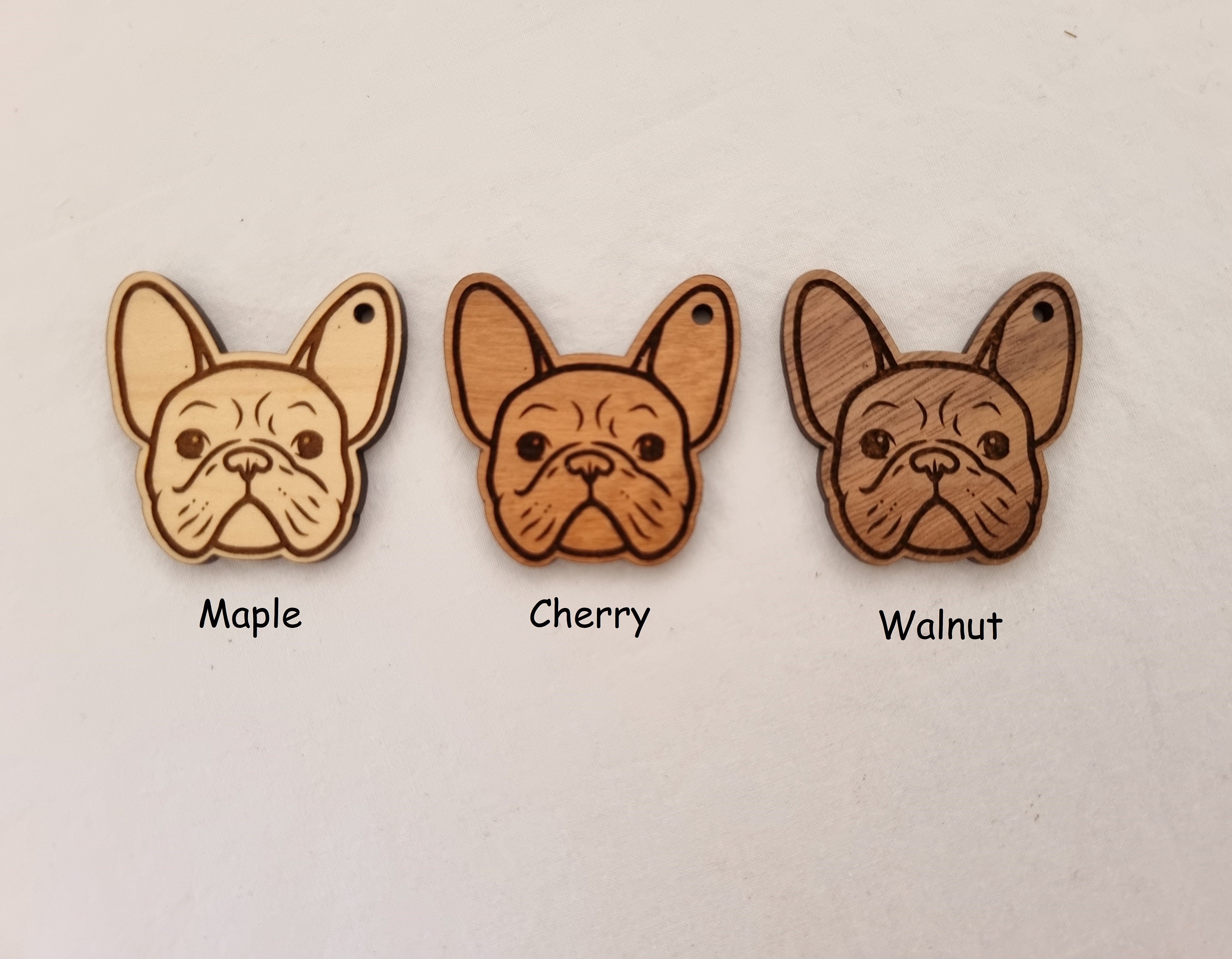 Frenchie Keyring - Personalised Pet Keyring French Bulldog | Memory ...