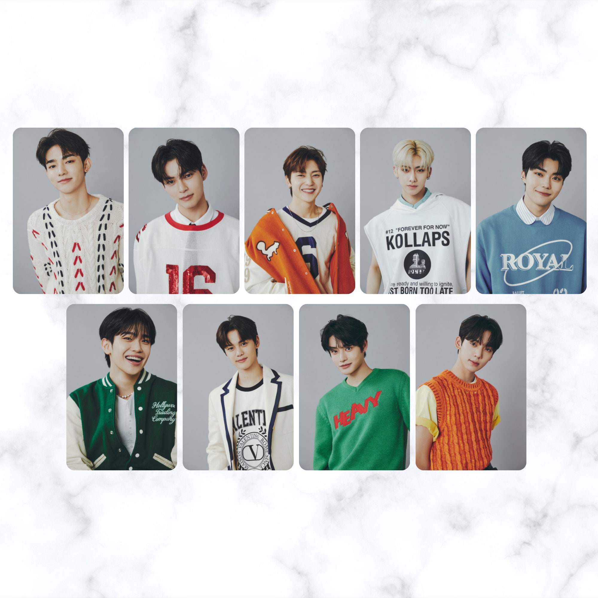 Fan Made ZEROBASEONE ZB1 Photocards - Etsy Canada