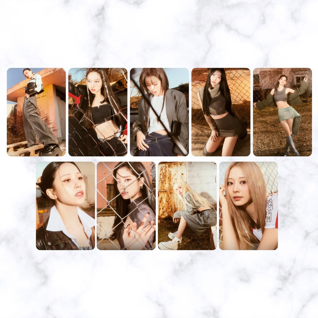 Fan Made TWICE set Me Free Concept Photocards - Etsy