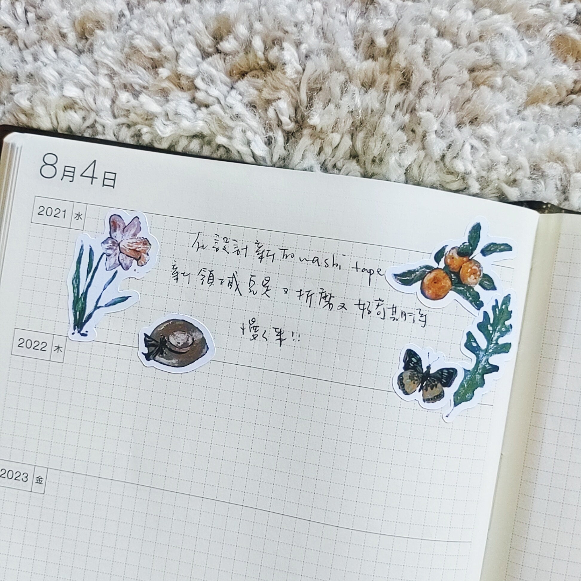 A Day Outing Aesthetic Sticker Sheet Bullet Journaling | Etsy