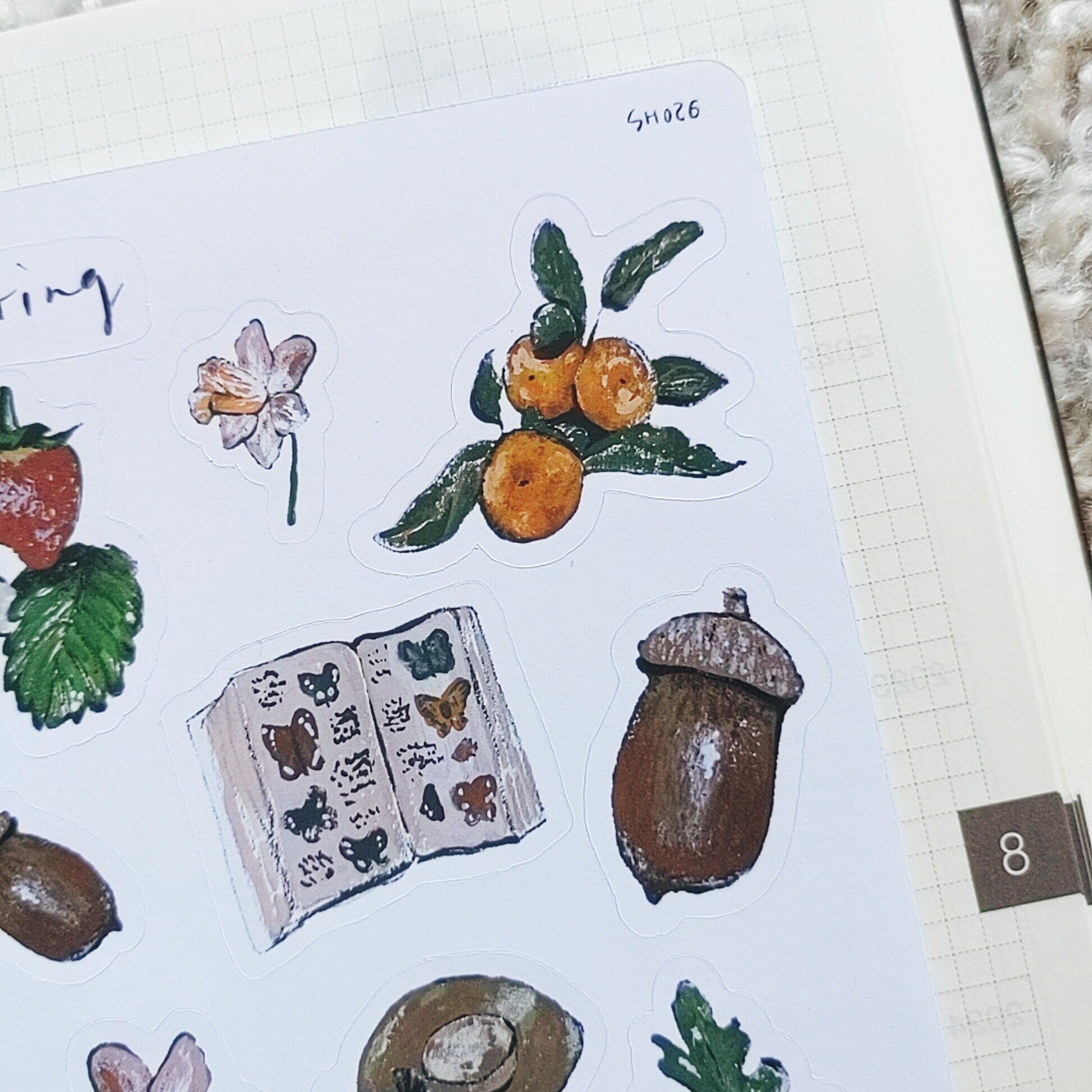 A Day Outing Aesthetic Sticker Sheet Bullet Journaling | Etsy