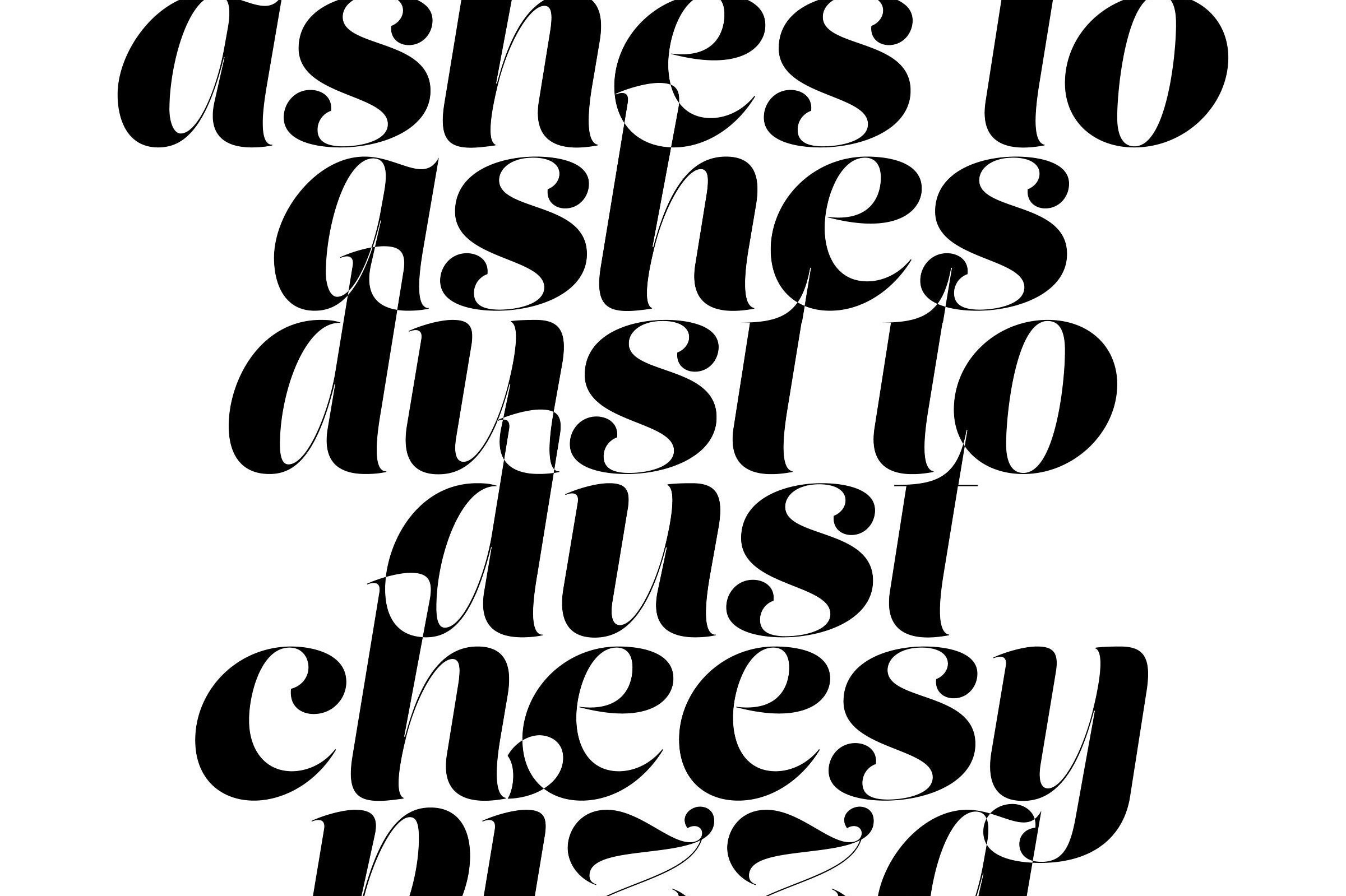 Ashes to Ashes Dust to Dust Cheesy Pizza Garlic Crust, Digital Download ...