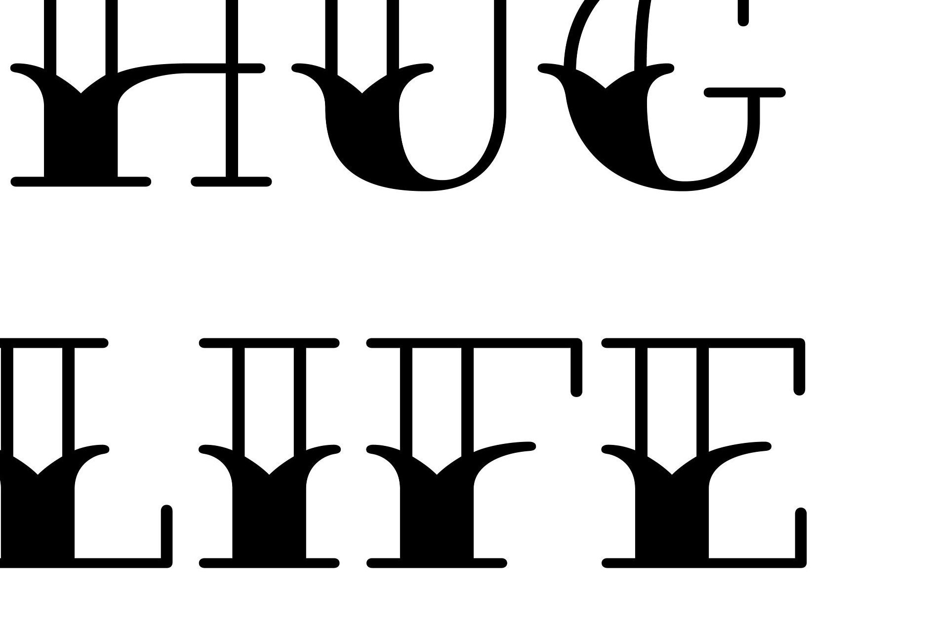 Hug Life, Digital Download, Wall Decor, Adult Bold Script Art, Sailor ...