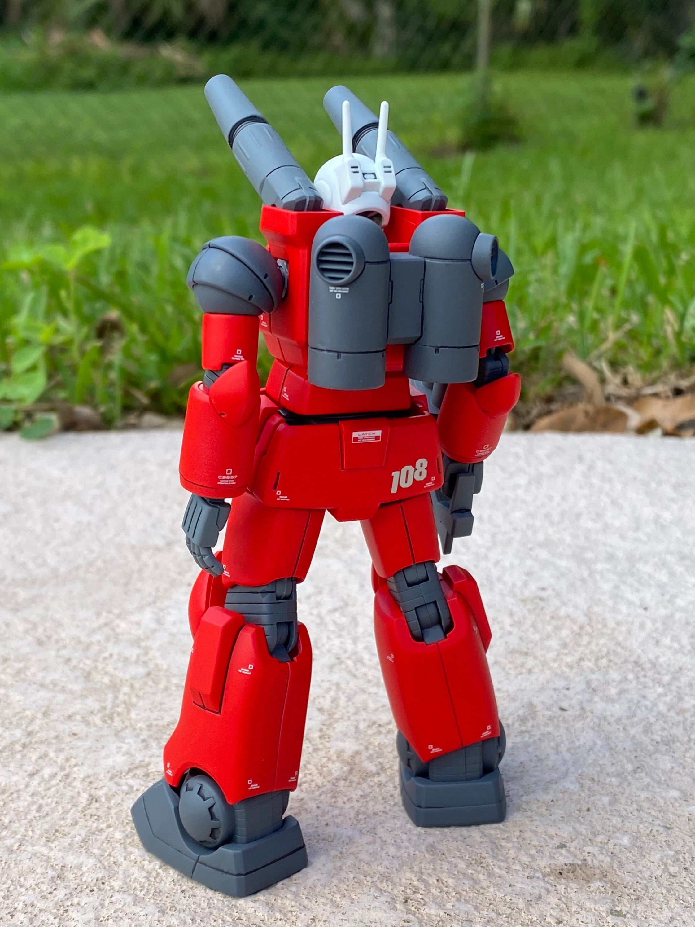 HGUC Guncannon 1/144 Gundam Plastic Model Fully Painted - Etsy
