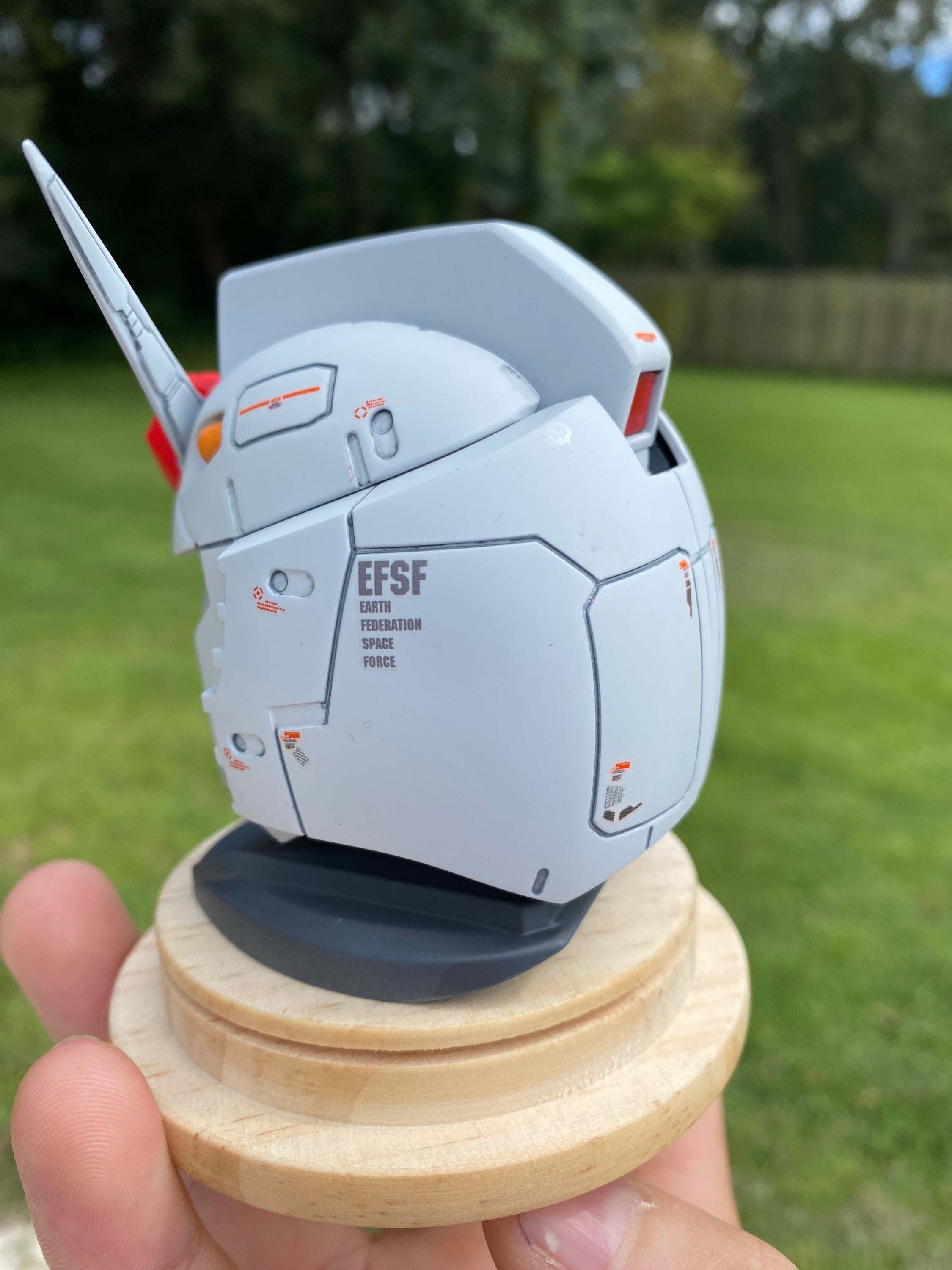 Exceed Gundam Model Head Fully Painted - Etsy