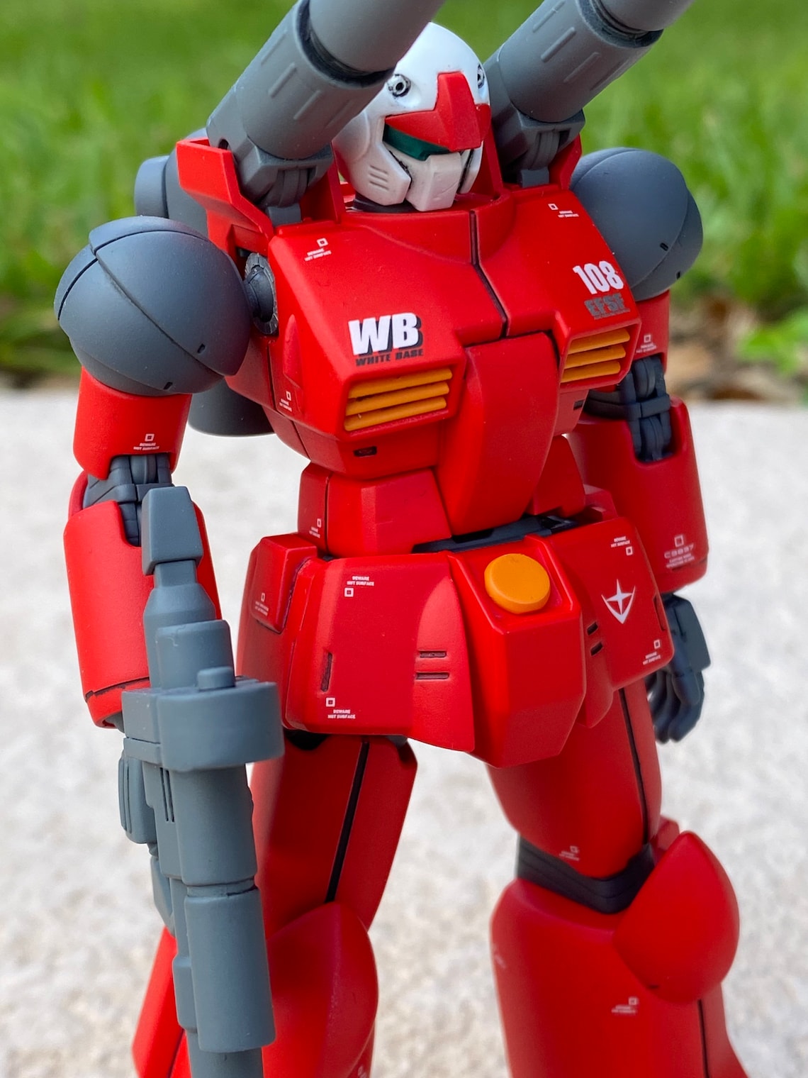 HGUC Guncannon 1/144 Gundam Plastic Model Fully Painted - Etsy