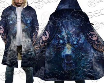 Viking Wolf Cloak - Etsy