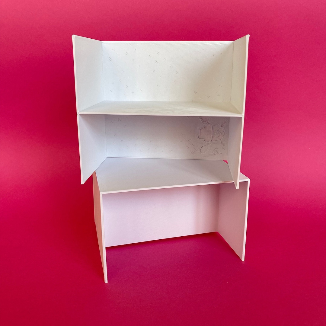 Book Riser / Manga Riser / Custom Book Shelf Riser / 3D Printed Riser ...