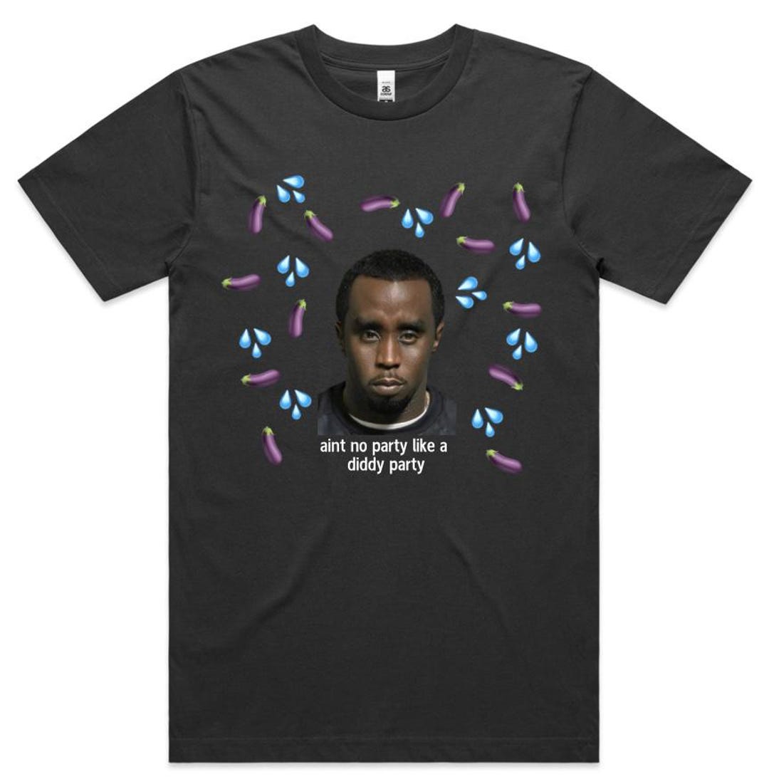 Funny P Diddy Shirt meme T-shirt Hilarious Hip Hop Graphic Tee for ...