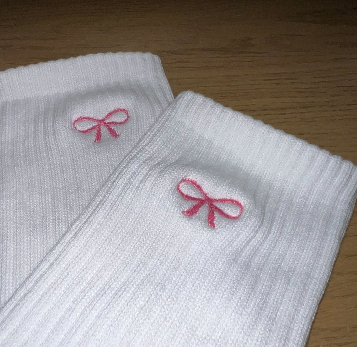Pink Bow Trend Socks, Pink Bow Trend Tiktok, Pink Bow, Bow, I Love Pink ...