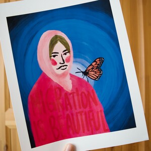 Migration is Beautiful Art Print - Etsy