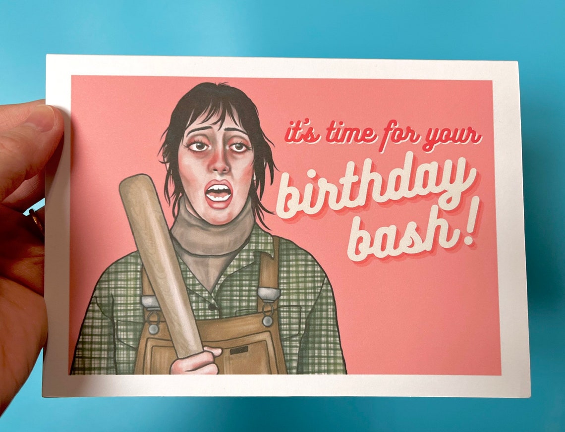 The Shining Birthday Card | Etsy